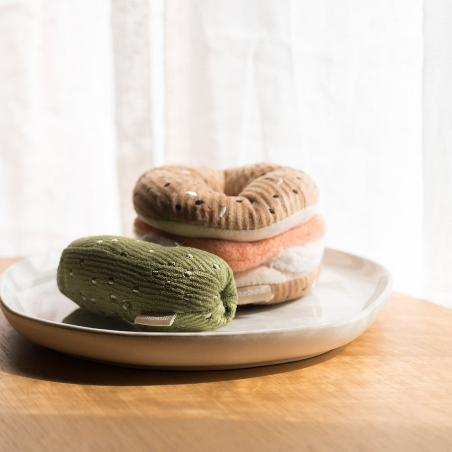 Bagel + Pickle - Enrichment and Interactive Dog Toy | Puzzle Dog Toy ...