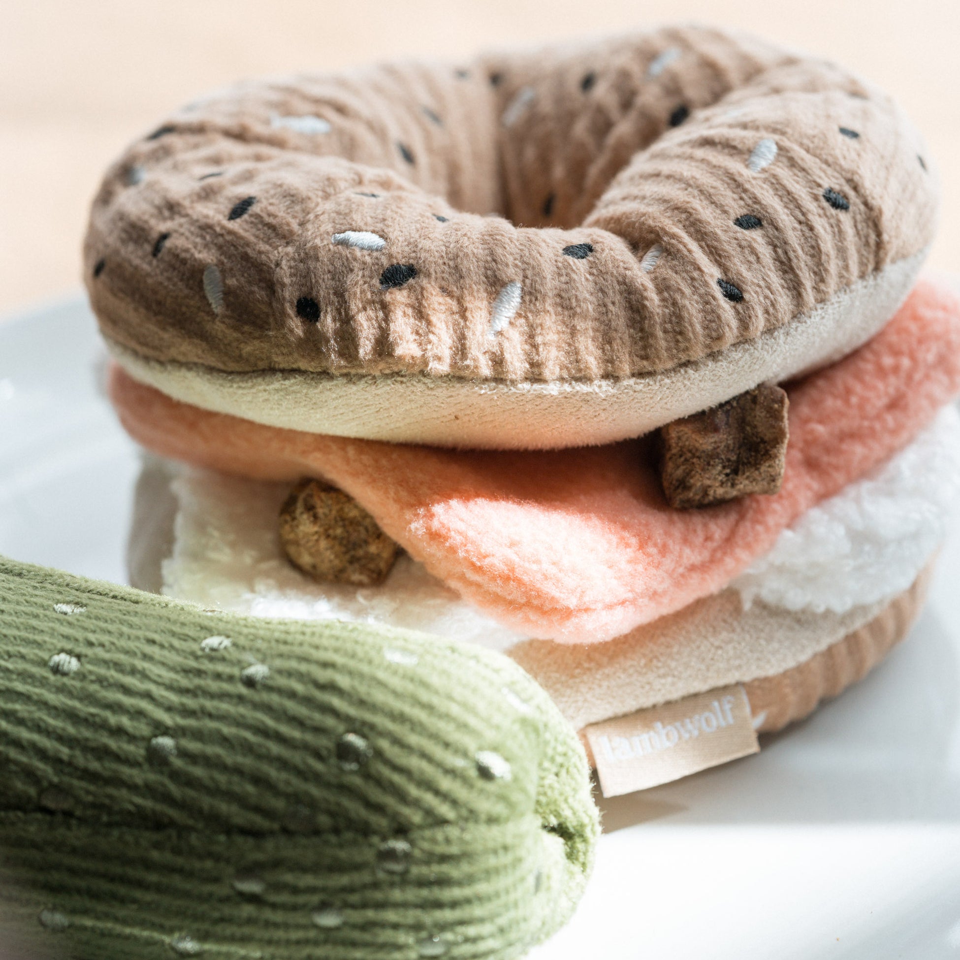 Bagel + Pickle - Enrichment and Interactive Dog Toy | Puzzle Dog Toy ...